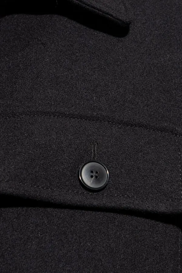 Dries Van Noten Long-sleeved Collared Casual Jacket