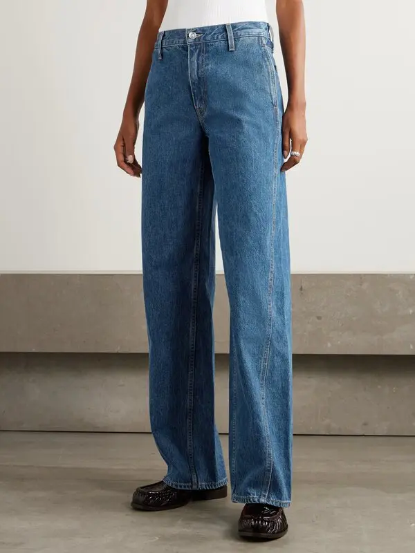 SLVRLAKE Cassie High-rise Wide-leg Jeans