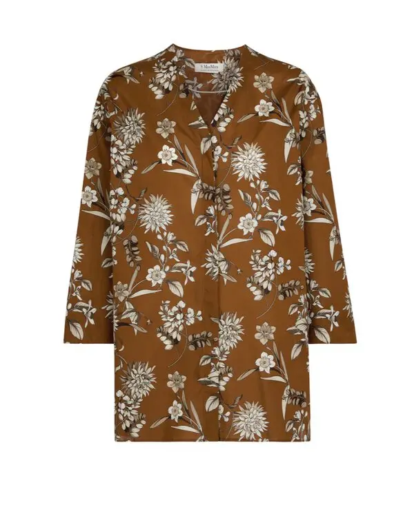 Max Mara Alinda Floral Shirt