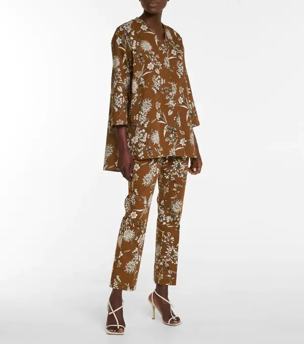 Max Mara Alinda Floral Shirt