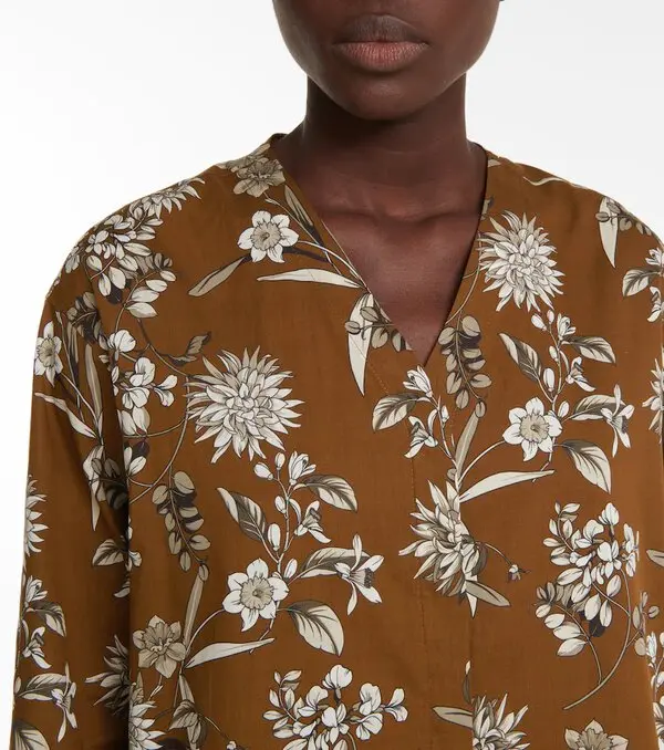 Max Mara Alinda Floral Shirt