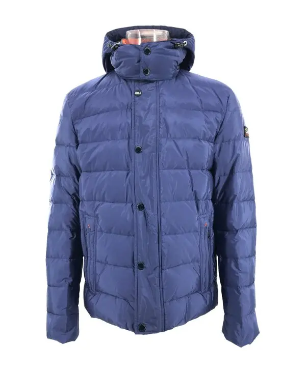 PAUL  SHARK Paul & Shark Logo Quilted Hooded Down Jacket
