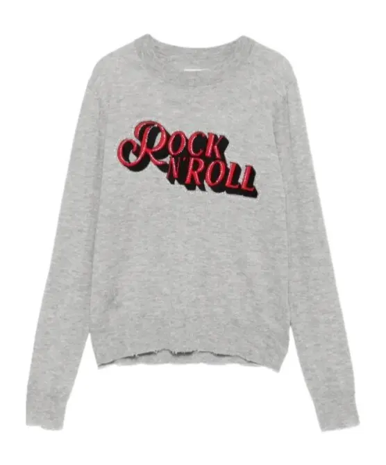 Zadig&Voltaire Rock N Roll" Crew Neck Sweater