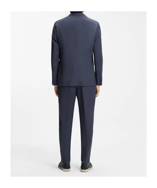 Hugo Boss Single-breasted Tailored Blazer - Light Blue