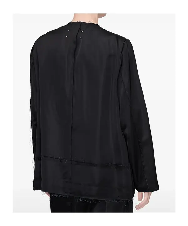 MAISON MARGIELA Patchwork Satin Jacket