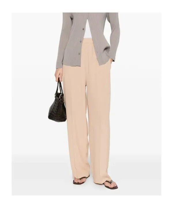 Fabiana Filippi Wide-leg Crepe Pants - Nude