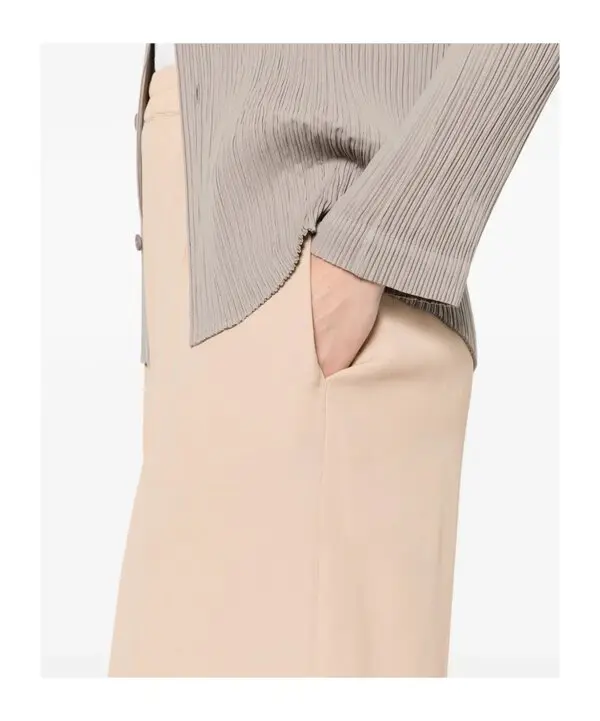 Fabiana Filippi Wide-leg Crepe Pants - Nude