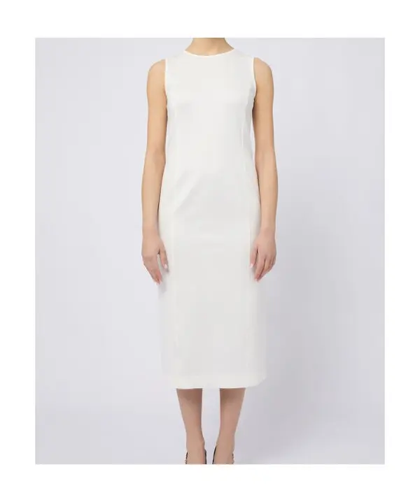 Max Mara Sleeveless Round Neck Dress