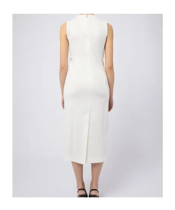 Max Mara Sleeveless Round Neck Dress