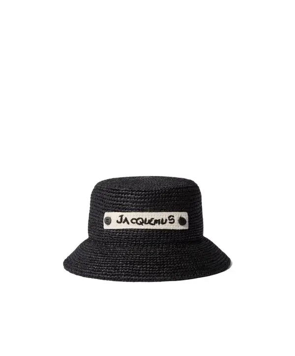Jacquemus The Plage Bucket Hat - Black