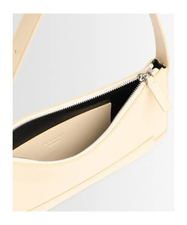 Marni Dot Leather Shoulder Bag - Nude