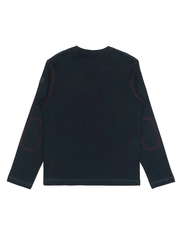 PAUL  SHARK Logo Printed Long-sleeved T-shirt