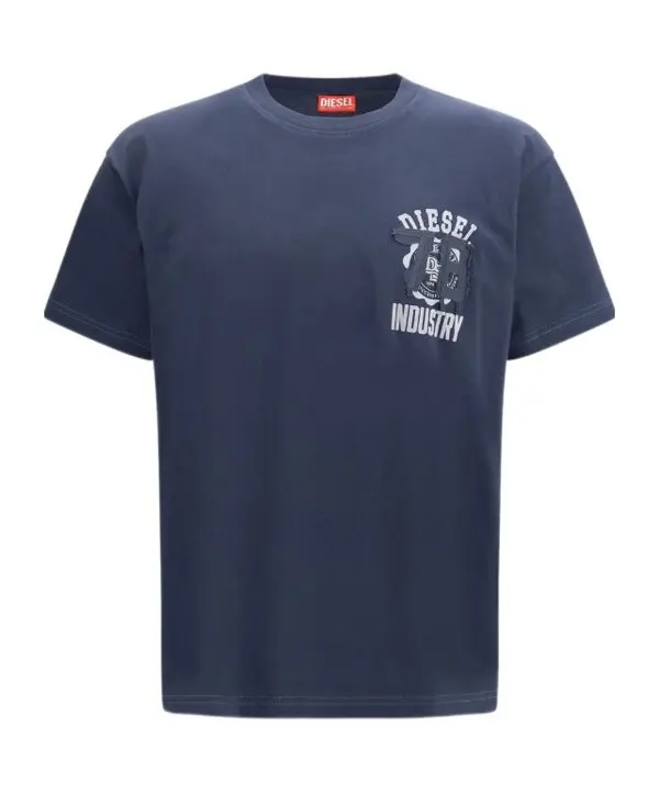 DIESEL® Oversized Logo Print T-shirt