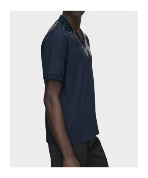 MAISON MARGIELA Taped V-neck T-shirt