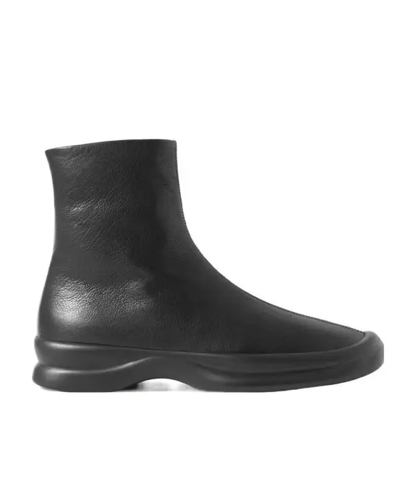 THE ROW Round-headed Ankle Boots