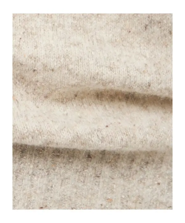 Brunello Cucinelli Alpaca Blend Knit Turtleneck Sweater - Gray
