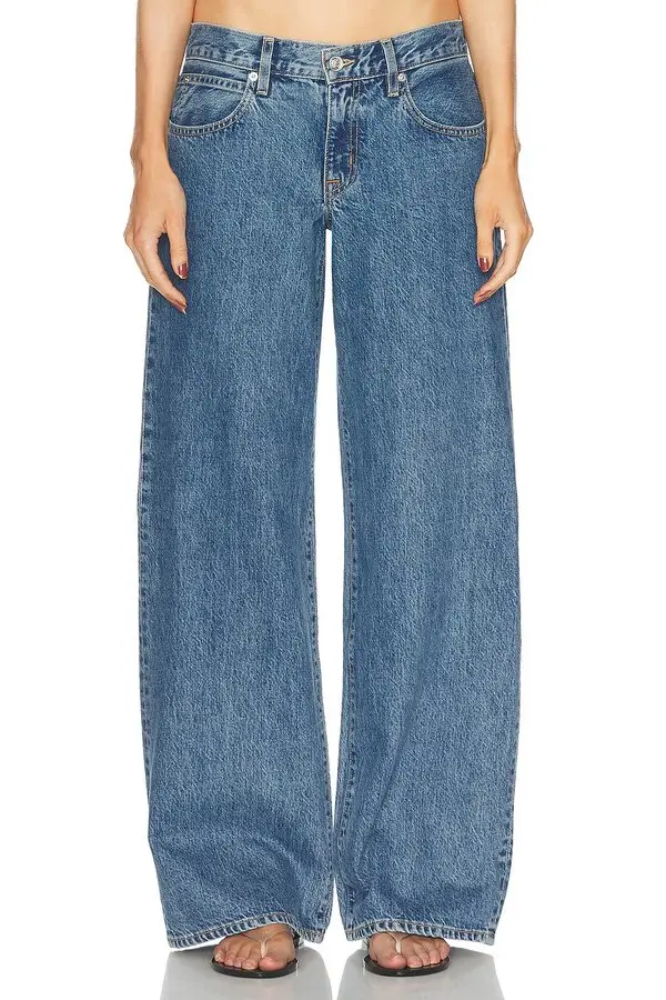 SLVRLAKE Belt Loop Jeans - Blue