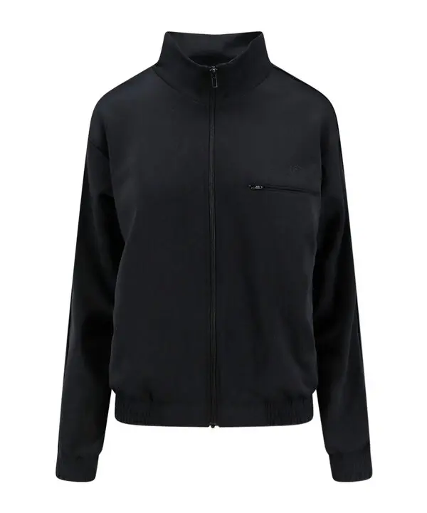 MAISON MARGIELA Logo Embroidered High-neck Sweatshirt