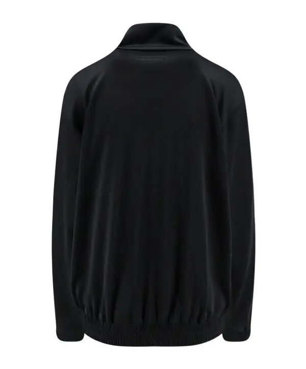 MAISON MARGIELA Logo Embroidered High-neck Sweatshirt