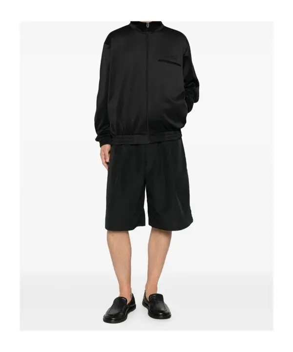 MAISON MARGIELA Logo Embroidered High-neck Sweatshirt