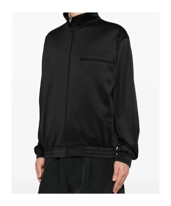 MAISON MARGIELA Logo Embroidered High-neck Sweatshirt