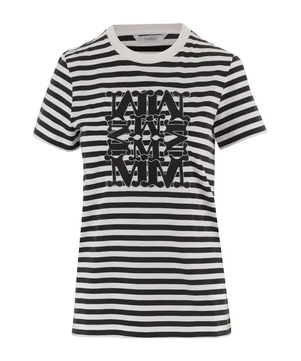 Max Mara Short Sleeve Crewneck T-shirt - Black