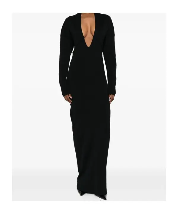 ENTIRE STUDIOS V-neck Maxi Dress