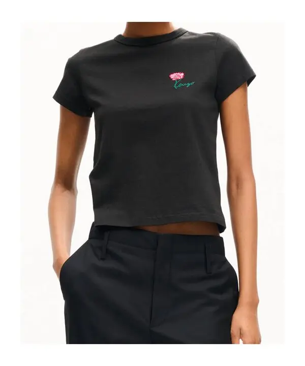 Kenzo Floral Logo T-shirt