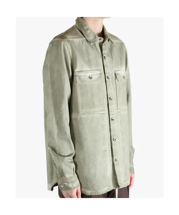 Rick Owens Button-up Denim Shirt