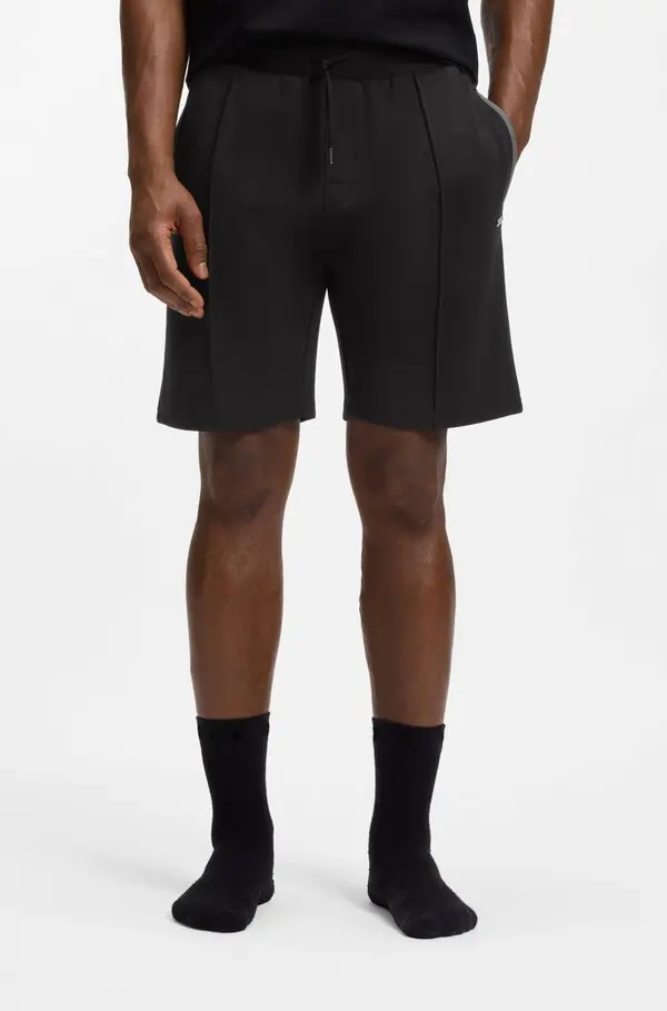 Hugo Boss Drawstring Fastening Panelled Shorts