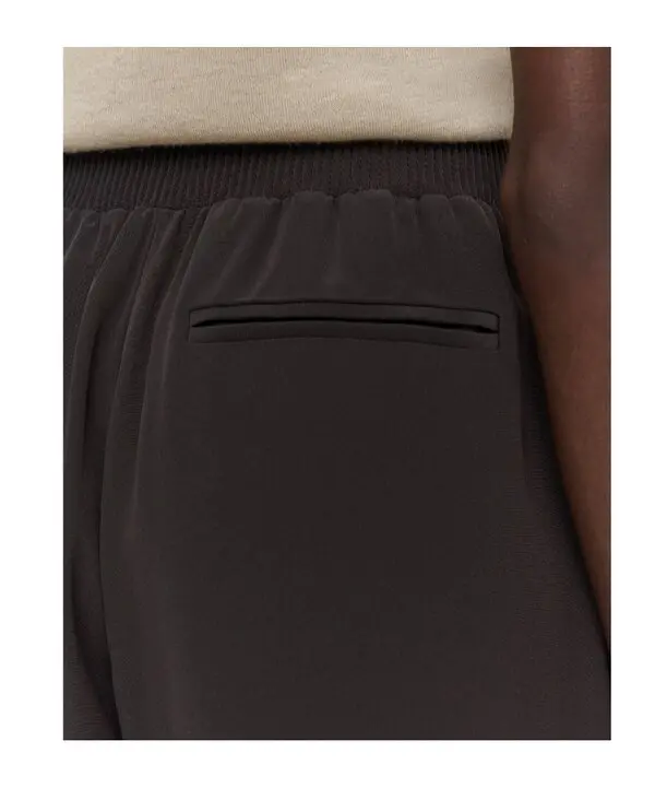 JOSEPH Nour Twill Satin Trousers - Cocoa