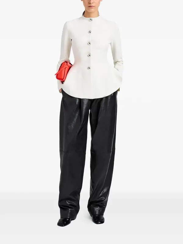 Proenza Schouler Dasha Buttoned Jacket - White