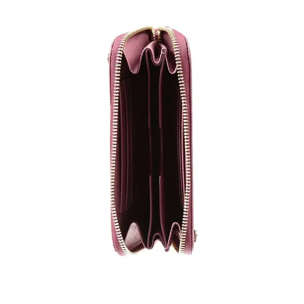 FERRAGAMO Logo Zipper Wallet