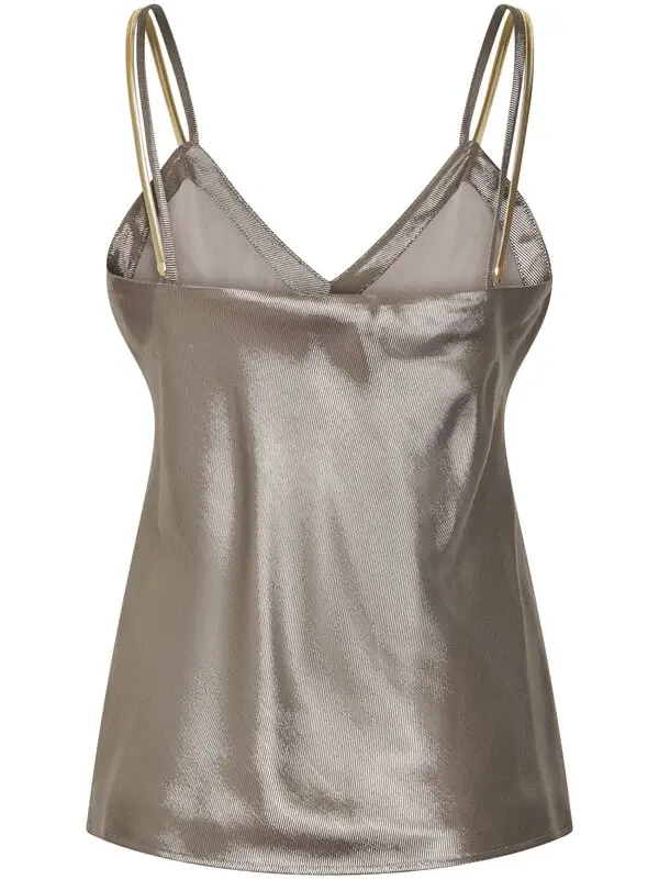 Max Mara Sleeveless V-neck Top
