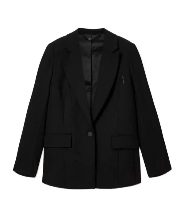 ALLSAINTS Ottie Embellished Single-breasted Blazer