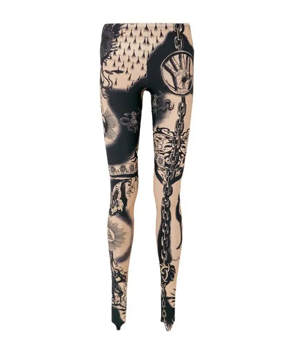 JEAN PAUL GAULTIER Elastic Waist Leggings