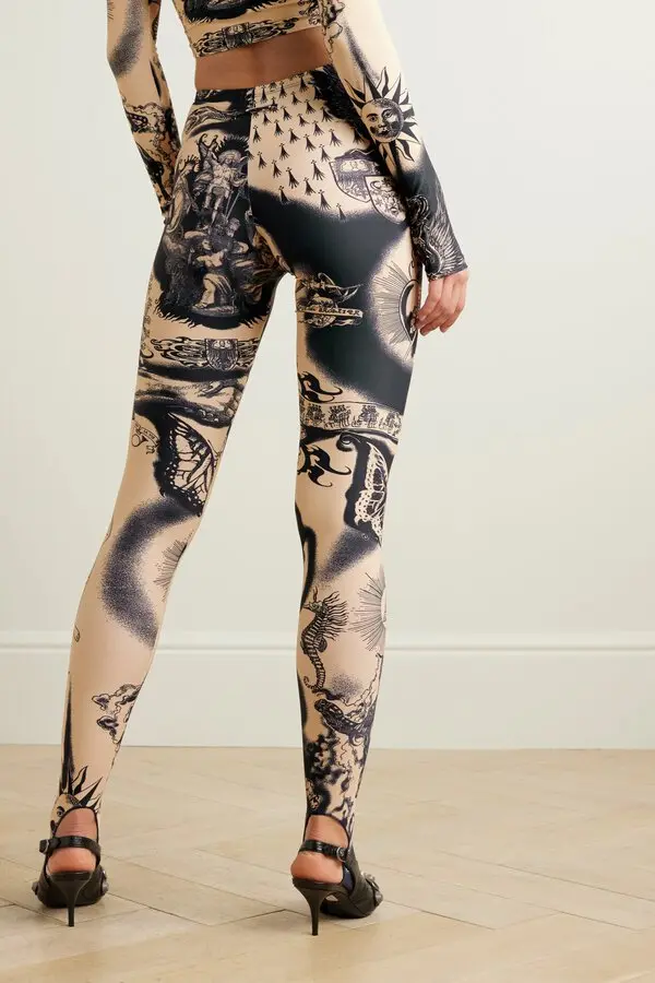 JEAN PAUL GAULTIER Elastic Waist Leggings