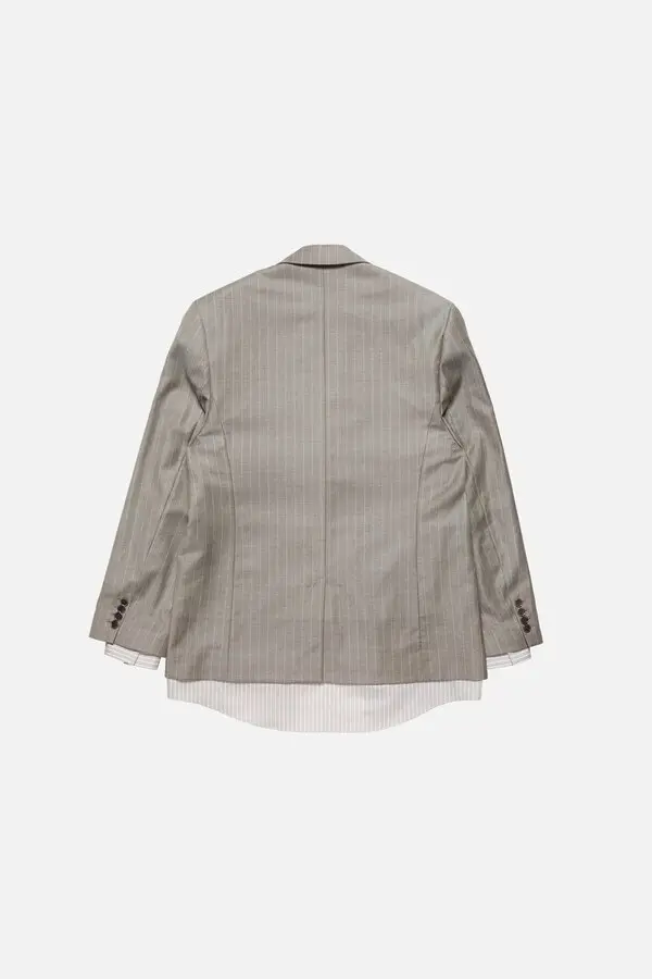 Acne Studios Layered Pinstripe Blazer