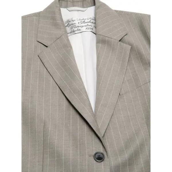 Acne Studios Layered Pinstripe Blazer