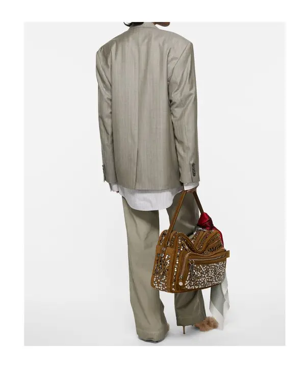 Acne Studios Layered Pinstripe Blazer