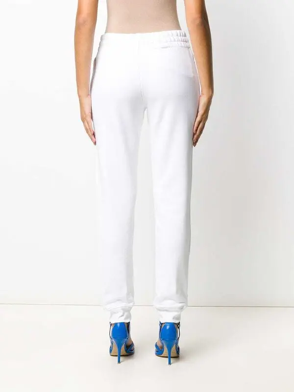 Moschino Printed Sweatpants - White
