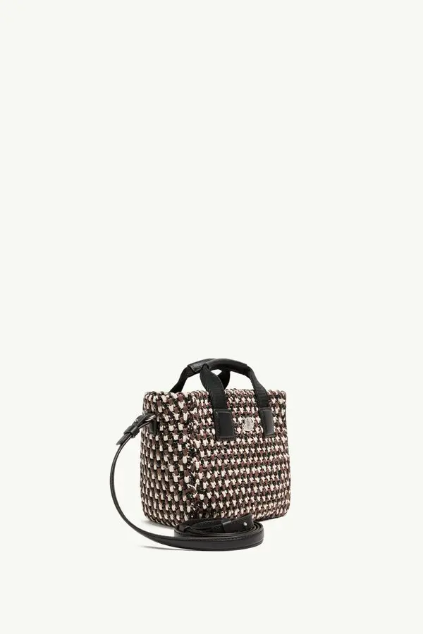 Moncler Crochet Micro Tote Bag - Black