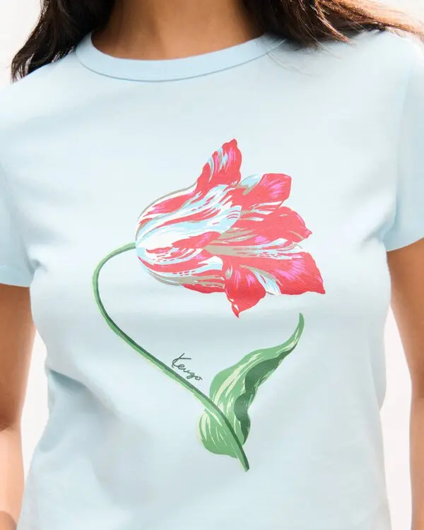 Kenzo Floral Print T-shirt