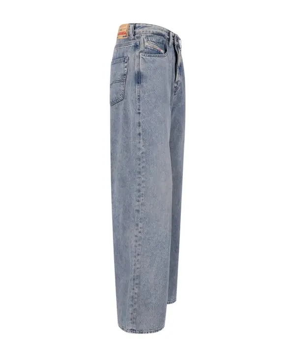 DIESEL® High-rise Wide-leg Jeans
