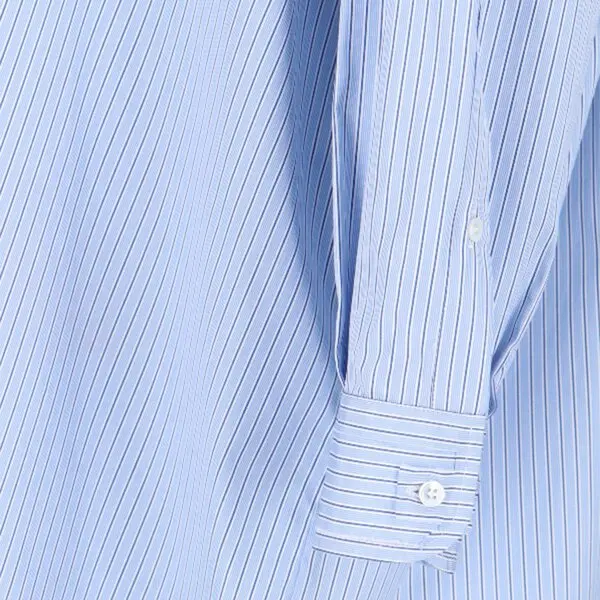 MAISON MARGIELA Striped Button-up Oversized Shirt