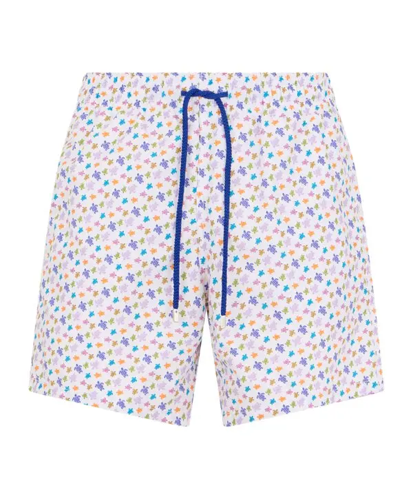 Vilebrequin Moorea Printed Swim Shorts - Purple