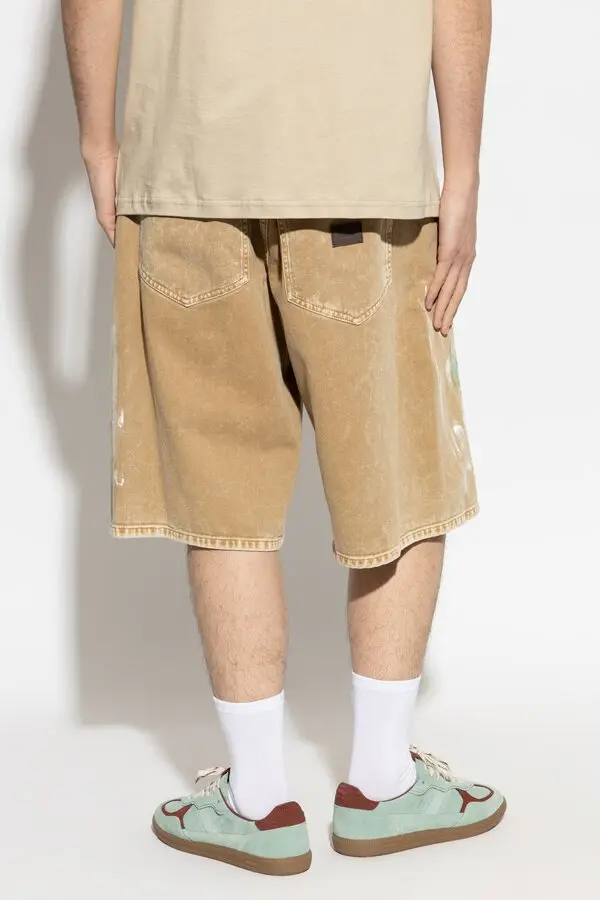 Moschino Belt Loop Shorts - Nude