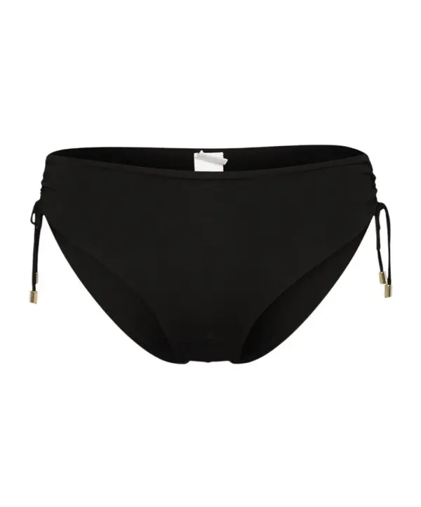 Max Mara Knitted Bikini Bottoms With Side Ties - Black