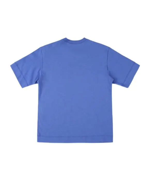 Marni Printed Cotton Jersey T-shirt - Blue