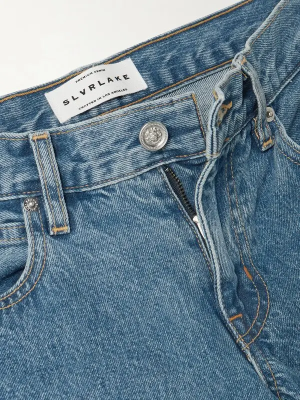 SLVRLAKE Lexi Low-rise Wide-leg Jeans